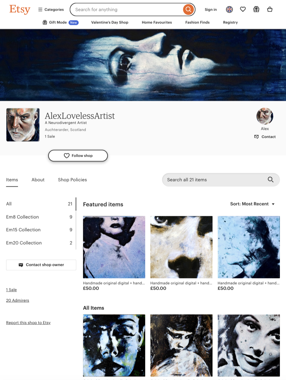 Artworks for Sale – Alex Loveless